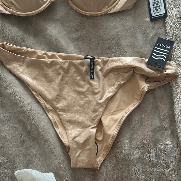 Victoria's Secret | Other | Vetchy Gold Bathing Suit Bottom | Poshmark